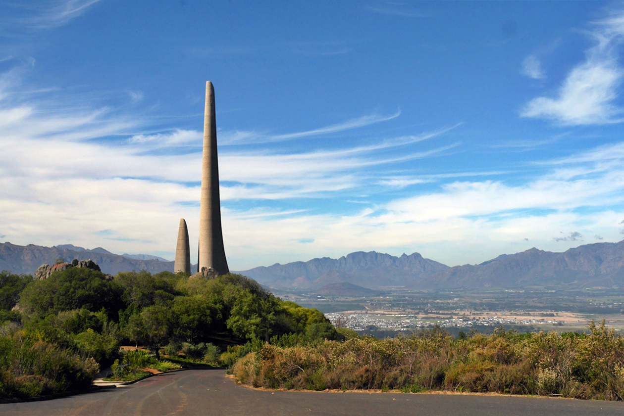 Ein Besuch im Afrikaanse Taalmonument bei Paarl